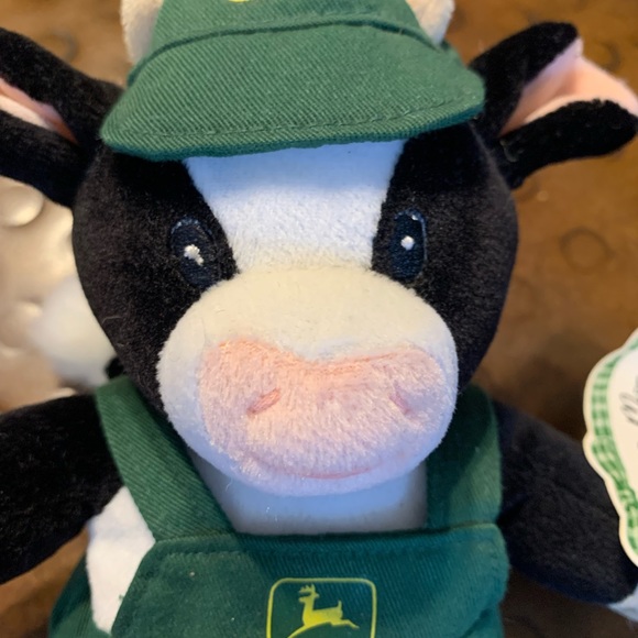 mary moos | Toys | Marys Moo Moos Plush Cow John Deere Farm Bean Bag 8 ...